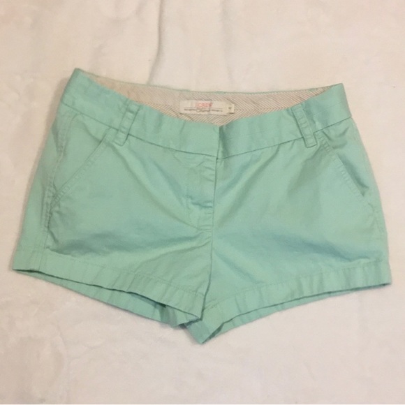 J. Crew | Shorts | Mint Green J Crew Shorts | Poshmark